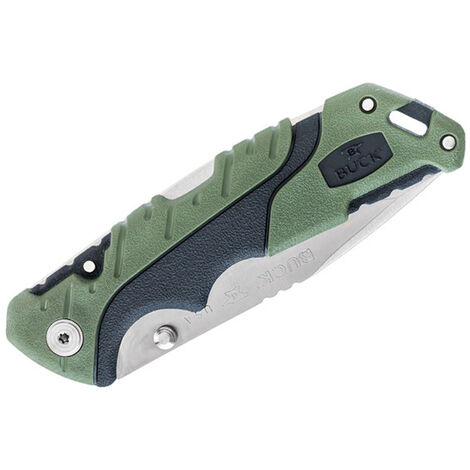 Buck Knives STE-0661GRS Navaja de Caza plegable Folding Pursuit Small ...