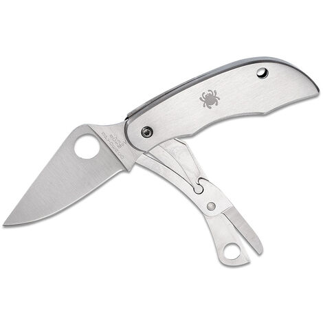 Spyderco STE-C169P Navaja multifunción ClipiTool con Tijera Plegable 5.1 cm con Hoja de acero ...