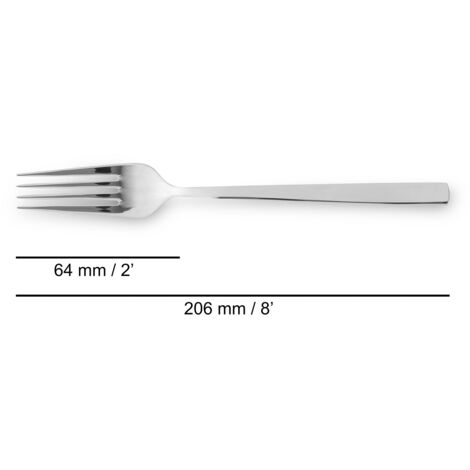 TENEDOR MESA CAPRI - Tenedor de mesa de 206 mm. Cubertería de líneas ...