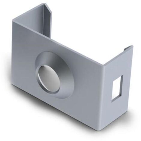 Support de montage pour profilé pour ruban led slimline 7 mm - acier à ...