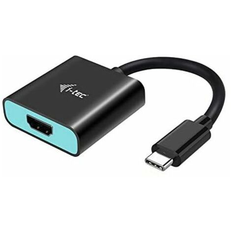 i-tec USB-C HDMI Adapter 4K/60 Hz - Adaptador para cable (USB-C 3.1, HDMI, Macho/Hembra, Negro ...