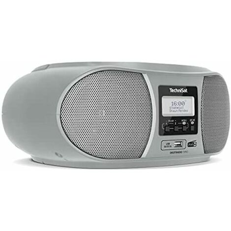 TechniSat DigitRadio 1990 Analógico y digital 3 W DAB+, FM Plata ...