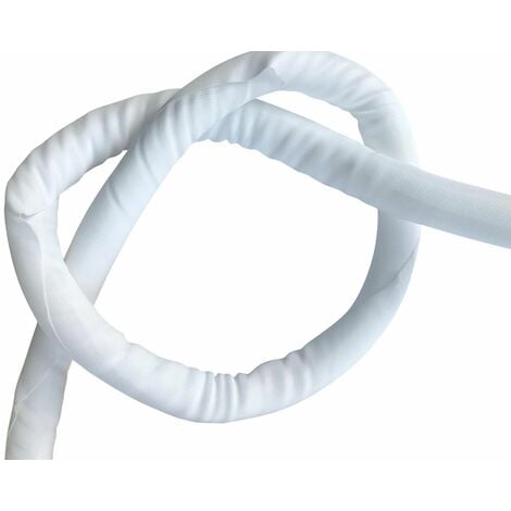 Vivolink Flexible Cable Sock ›10mm White 25 Meter Roll, W125759650 ...