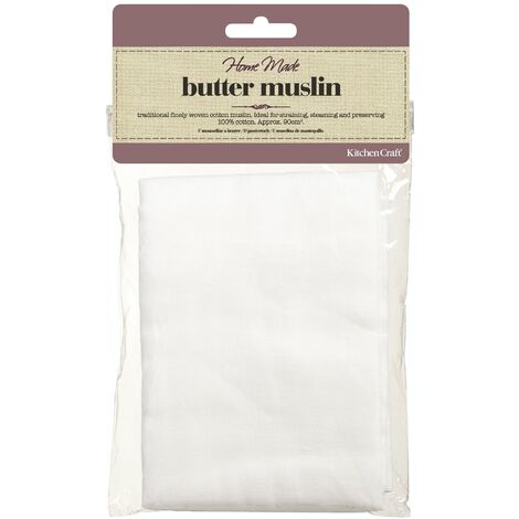 Muselina de mantequilla casera Home Made Butter Muslin, tela de algodón ...