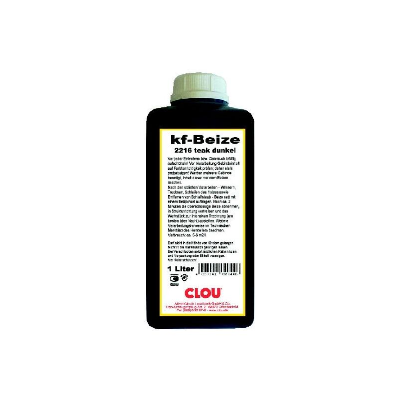 Clou kf-Beize 2202 kirschbaum hell 1 Liter