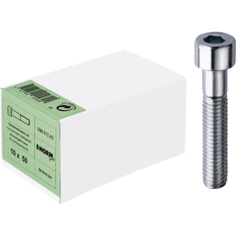 E-NORMpro DIN 912 Edelstahl A2 M8x25 HP