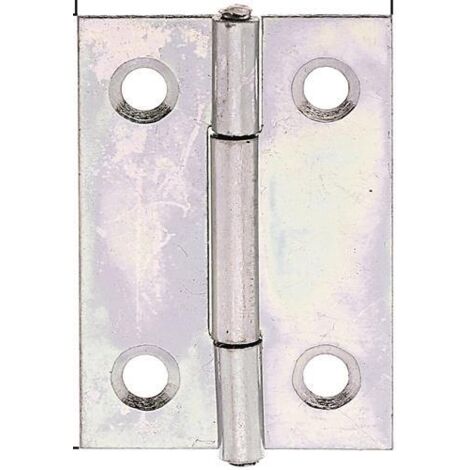 Scharnier schmal 38 mm verzinkt