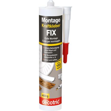 Montage-Fix 400g Kartusch decotric