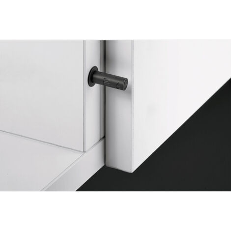 Push to open Pin Strong zum Einbohren kurz, 20 mm Hublänge, anthrazit