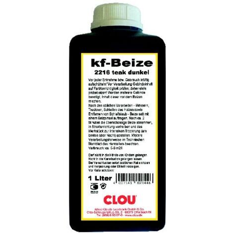 Clou kf-Beize 2252 satin-nuss 1 Liter