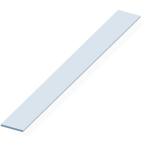 Vormann Alu-Profil Flachstange 15x2 mm, silber elox. 1000 mm lang