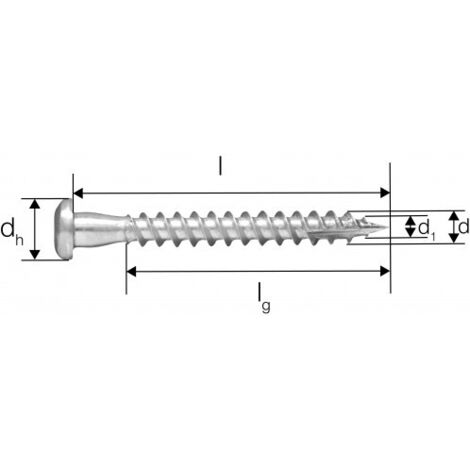 CSA 5,0X50-DECP 250 Stk/Box