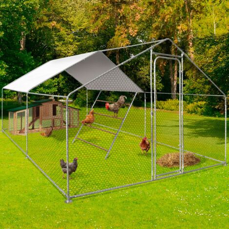 Gran percha de madera de 4 niveles para gallinas, apta para corrales