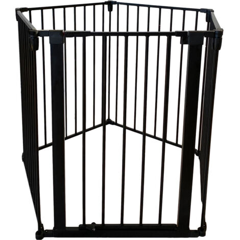 Barriere de securite pare feu modulable pour cheminee et poele a bois ...