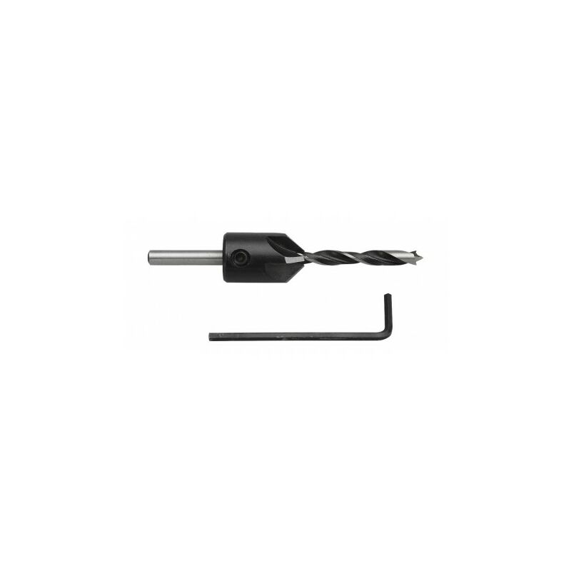 5 mm Bohrer zum Ausfräsen von Schraubenköpfen