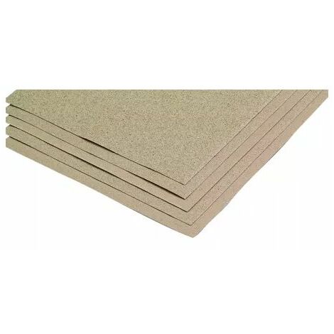 5 Blatt Sandpapier - mittlere Körnung 80