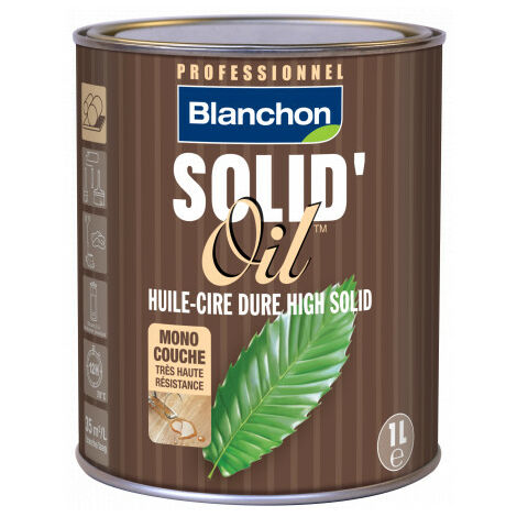 Solid'Oil Einschicht-Hartöl Metallic Grey 1 L