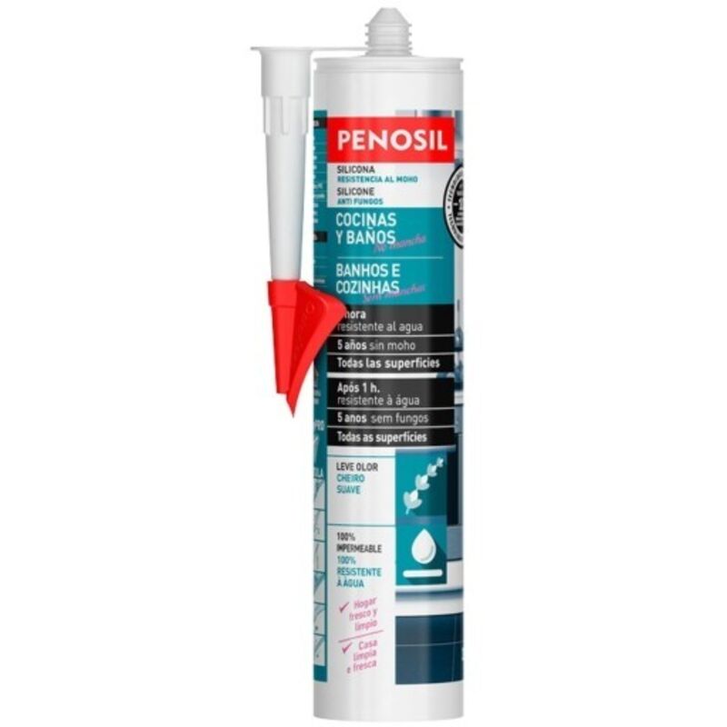 SILICONA NEUTRA PENOSIL COCINAS BAÑOS 16116878C03F03 280ML BLANCA