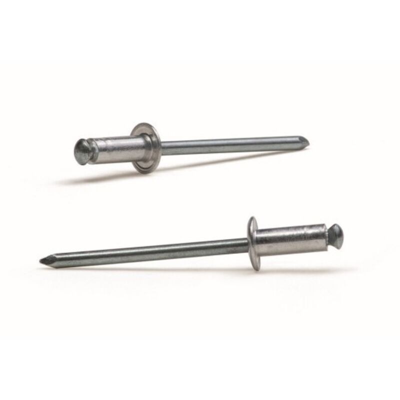 REMACHE FLOR Ø 4,8 X 35 ALUMINIO / ACERO 200 PZ