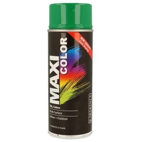 PINTURA SPRAY MAXI COLOR BRILLO 400 ML RAL 6029 VERDE MENTA