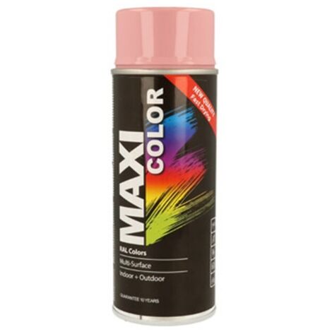 PINTURA SPRAY MAXI COLOR BRILLO 400 ML RAL 3015 ROSA CLARO
