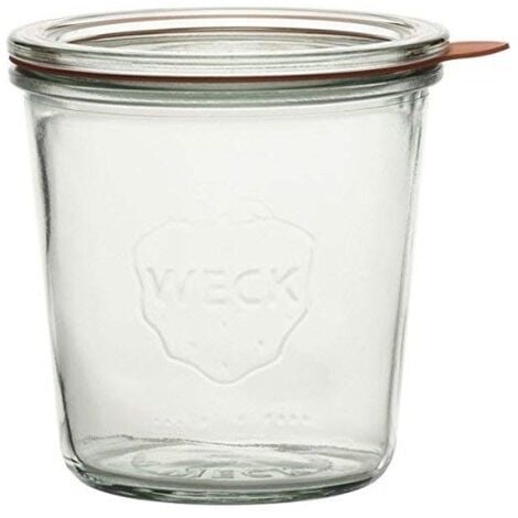 Weck vetro con bordo tondo architrave da 0,5 l per serie 4 - Kt 742802