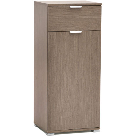 Mobiletto da interno 1 anta e 1 cassetto in nobilitato bilaminato Linea ...