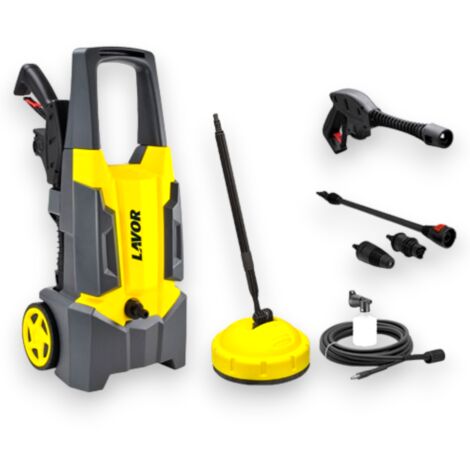Idropulitrice acqua fredda 1700W 120 bar con accessori per pulizia professionale LAVOR DIVE PLUS 120