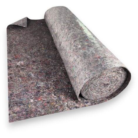 Feltro per pittori in rotoli con antiscivolo di protezione - 10x1h mt