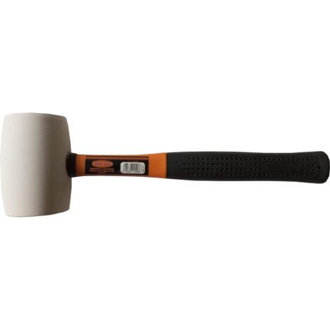 mazzuola in gomma m. fibra ideal star 900 gr - col. nero