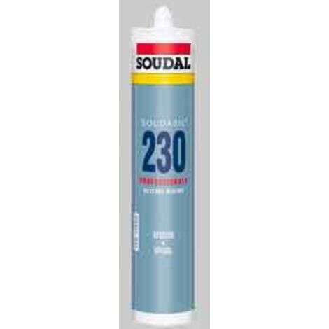 silicone neutro per specchi soudal 310 ml - trasparente
