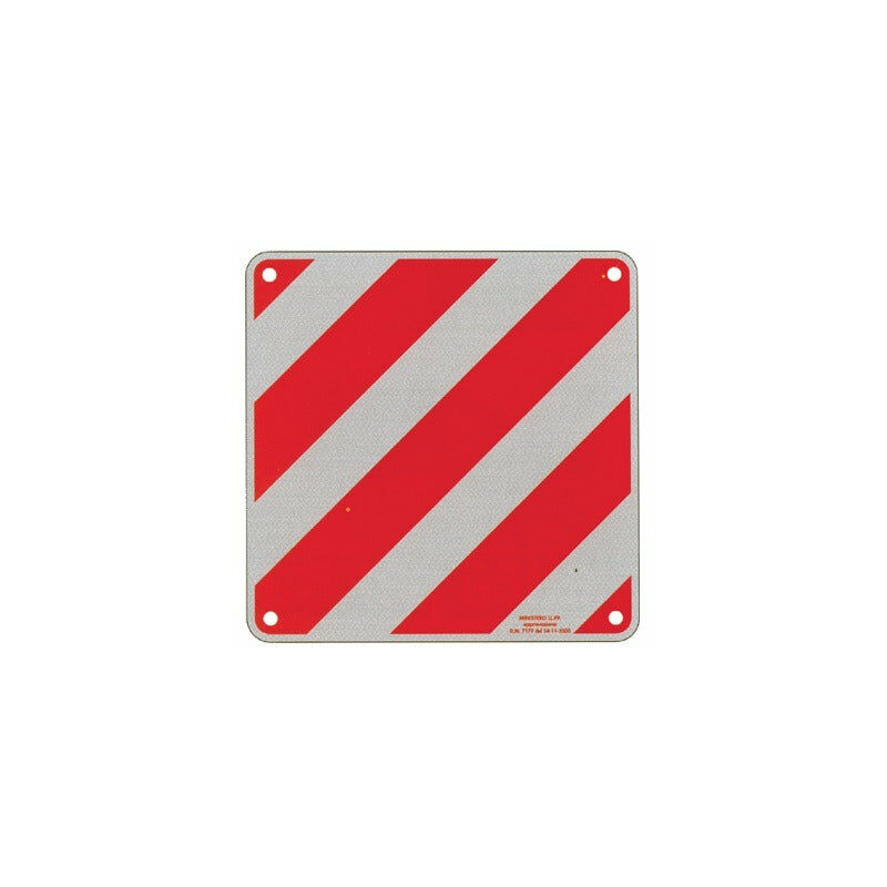 Cathi -fir Sign saillant en aluminium 50x50 cm avec standard