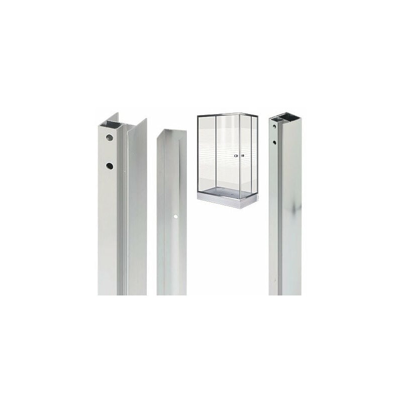 Profils de compensation pour la douche Cabine H190 cm Profils de compensation pour la douche Cabine H190 cm