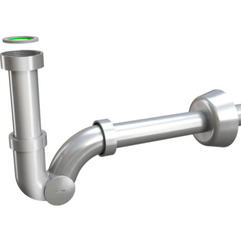 Siphon Chromé Inspectable "Esse" 1" - Ø 26 X 250