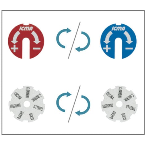 Collecteur Linéaire 1" Mâle/Femelle Avec Robinets D'arrêt Mod.227 Icma 2 Voies 1/2" (16)