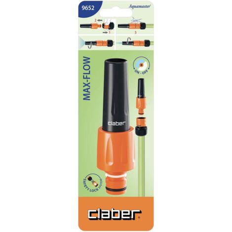 Lance droite Aquamaster Max-Flow en blister 9652