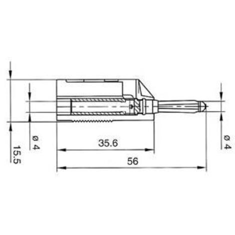 Hirschmann FICHE MULTICONTACTS 4mm A TROU TRANSVERSAL ET REPRISE ...