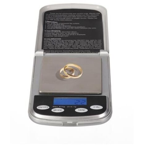 MINI BALANCE DE PRÉCISION NUMÉRIQUE - 500 g / 0.1 g VTBAL400 RI17669