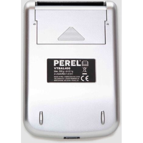 MINI BALANCE DE PRÉCISION NUMÉRIQUE - 500 g / 0.1 g VTBAL400 RI17669