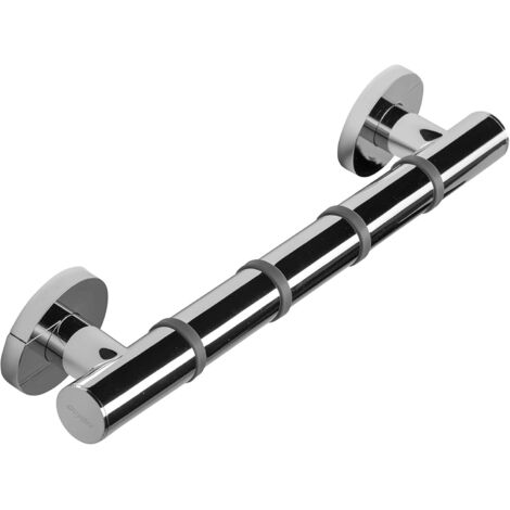 Croydex Straight Grab Bar Shower Handles, Grab N Grip Hand Rail 380mm