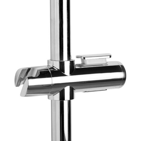 Croydex Shower Riser Rail with Non-Slip Grip, Inclusive Bathroom Aid
