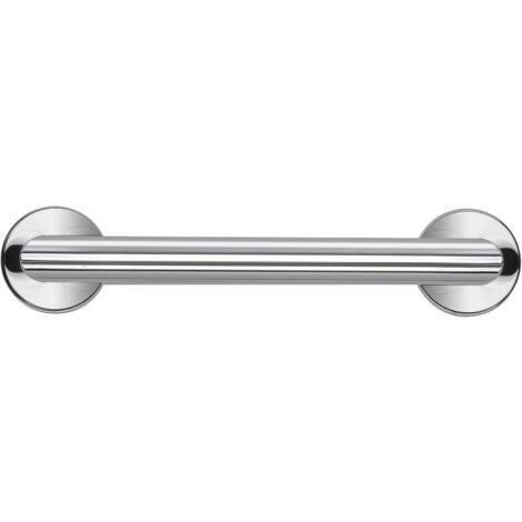 Croydex Straight Chrome Grab Bar Hand Rail, Stainless Steel Shower ...