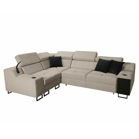 Divano angolare Sarasota 136, Uttario Velvet 2979 + Uttario Velvet 2980 ...