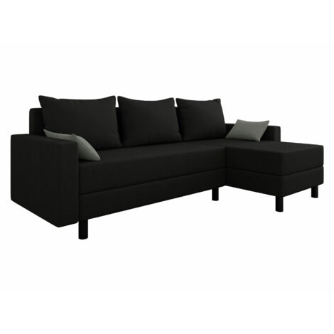 Divano angolare Delaware 100, Alova 04 + Alova 10, Con, 238x123x77cm, 0