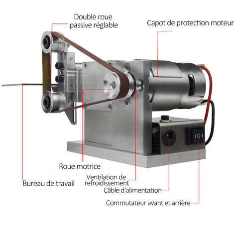 Mini Machine de Meulage et de Polissage en Alliage d'Aluminium ...