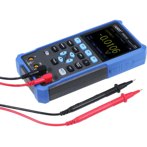 Multimètre oscilloscope portatif 20 000 lectures 2 canaux bande ...