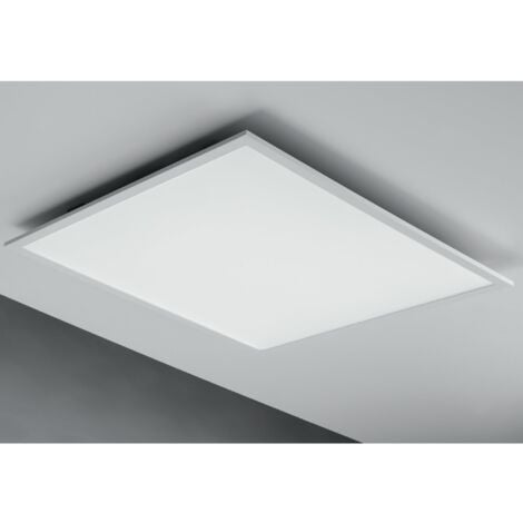 Pannello LED 40W in alluminio bianco con UGR19 60x60 cm
