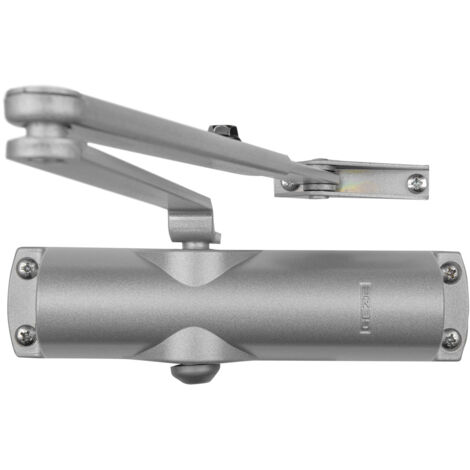 Geze TS1000 Fire Door Closer with Matching Arm Size 2-3 Silver