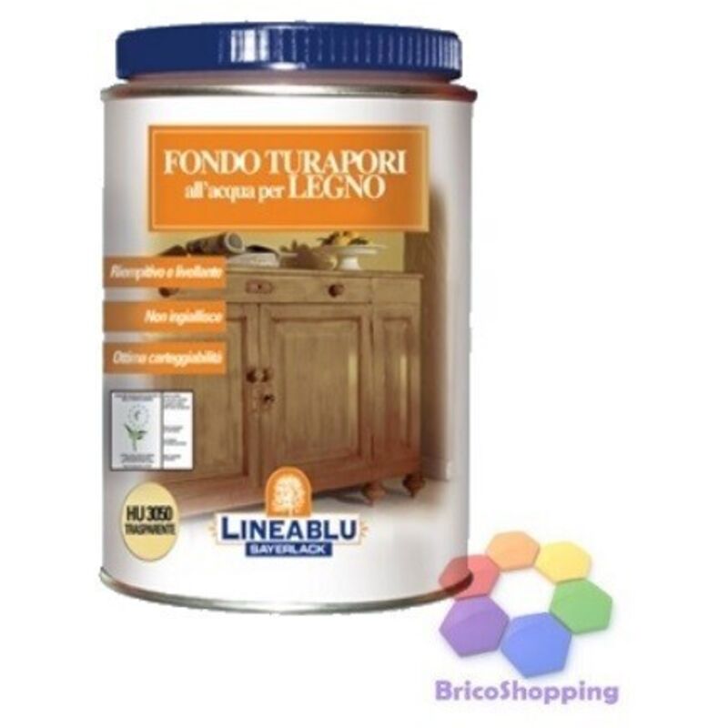 Fondo Turapori All'Acqua Trasparente Sayerlack Vernice Ecologica Hu3050