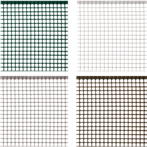 RETE BALCONE H100 PLASTICA 50 MT MAGLIA QUADRA 1 CM ANIMALI BAMBINI ...